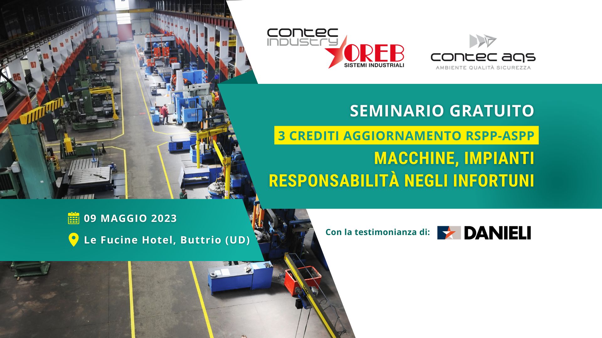 Seminario gratuito | Udine - Contec Industry
